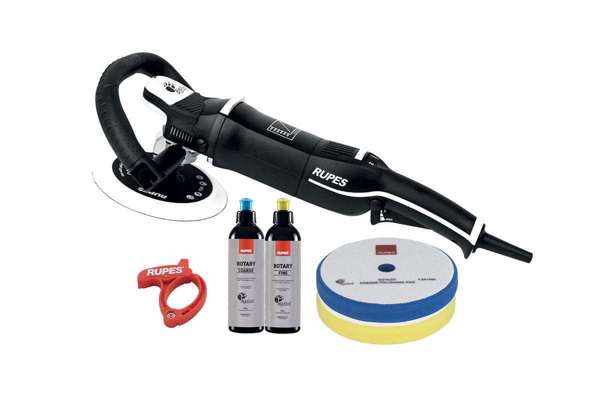 Rupes Rotary Polisher – Bigfoot LH19E (STN Kit) – Reflect Autocare